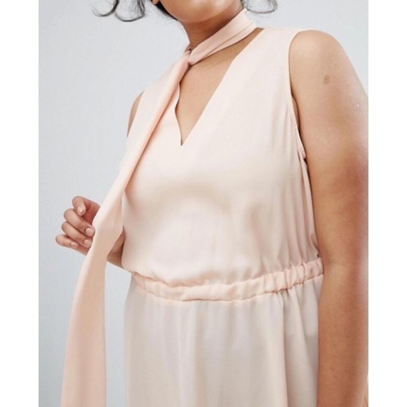 ASOS Curve | Tops | Asos Curve Asymmetric Sleeveless Top W Scarf | Poshmark